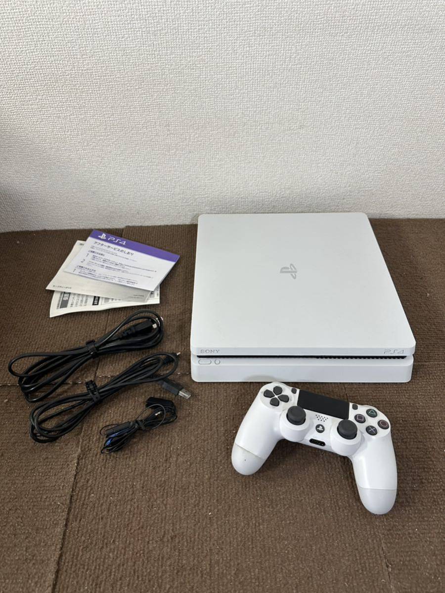【やや傷や汚れあり】【中古品】PS4 本体 CUH-2100A B02 プレイステーション4 500GB ホワイト 箱付き 初期化済みの落札情報詳細 - ヤフオク落札価格検索 オークフリー