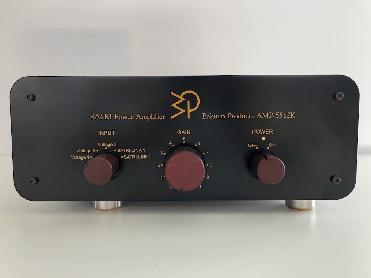 【やや傷や汚れあり】Bakoon Products AMP-5510 パワーアンプ 通電確認済みの落札情報詳細 - ヤフオク落札価格検索 オークフリー