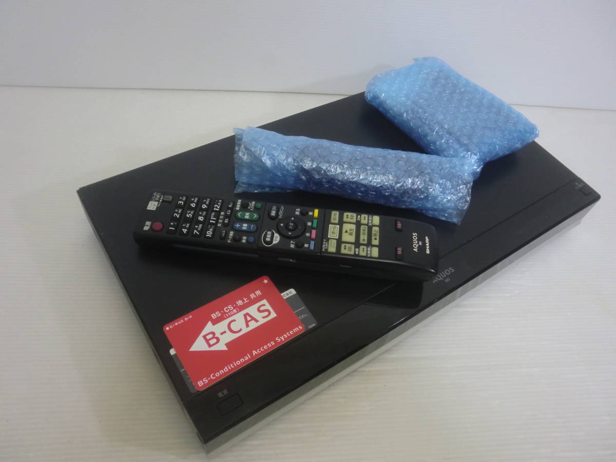 【目立った傷や汚れなし】 SHARP すぐ使える動作良好品 BD-W2700 2TB/W録/B-CAS/リモ付・保障有 の落札情報詳細 - ヤフオク落札価格検索 オークフリー