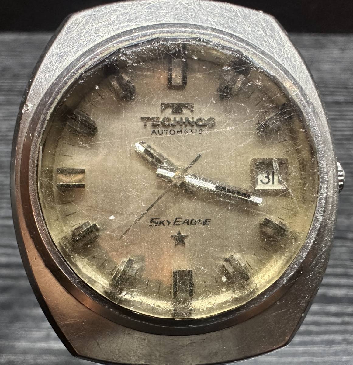 【やや傷や汚れあり】60s ビンテージ 25RUBIS AUTOMATIC ANTIMAGNETIC 金張 メンズ腕時計 スイス製 社外ベルト ...