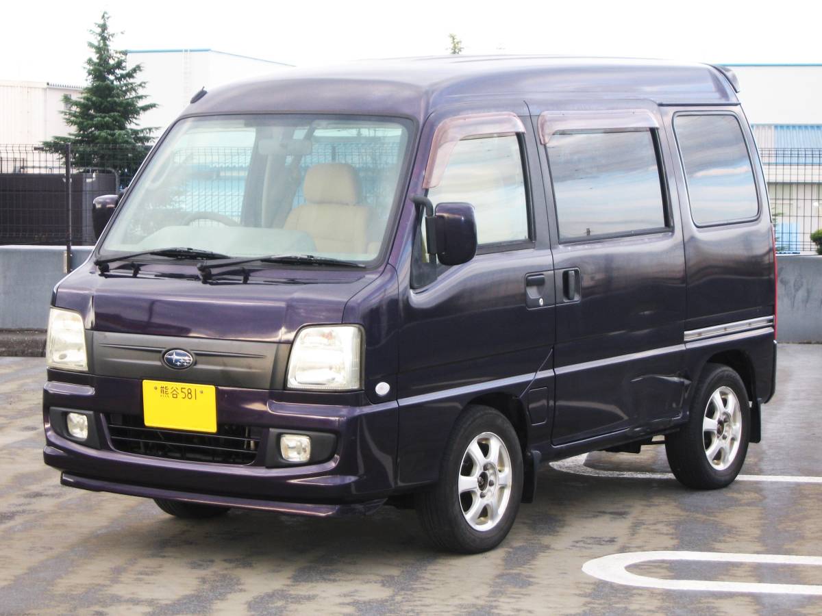 【走行距離 187,379 km】スバル SUBARU TW2 3AT サンバーディアスワゴン フルタイム4WD エアコンOK フレーム腐り ...