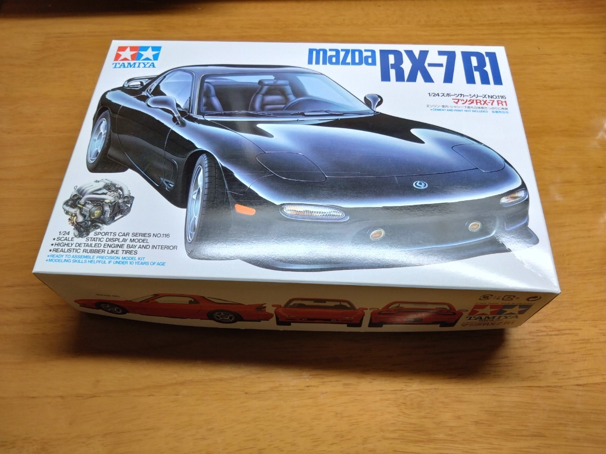 【未使用】タミヤ TAMIYA マツダRX-7 R1 1/24 スポーツカーシリーズ NO.116 未使用 未組立の落札情報詳細 ...