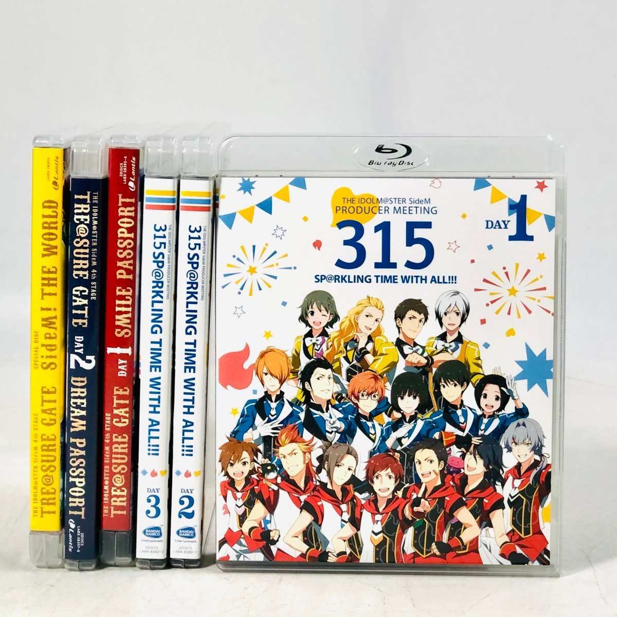 【やや傷や汚れあり】中古 Blu-ray アイドルマスター SideM 4th STAGE -TRE＠SURE GATE- + 315 SP＠RKLING TIME WITH ALL ...
