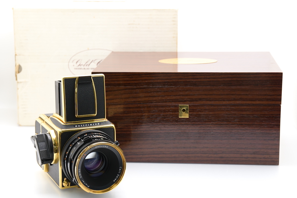 【目立った傷や汚れなし】同梱不可 Hasselblad ☆500c M Gold 30周年記念 80mmf2 8 T ハッセルブラッド