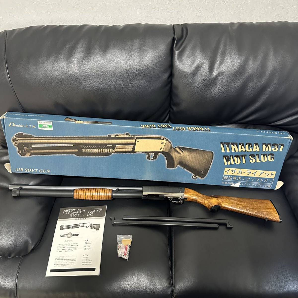 【目立った傷や汚れなし】【極美品】 KTW イサカ M37 ライアット ITHACA M37 RIOT SLUG 競技専用エアソフトガン ライフル ショットガンの落札情報詳細 - ヤフオク落札 ...