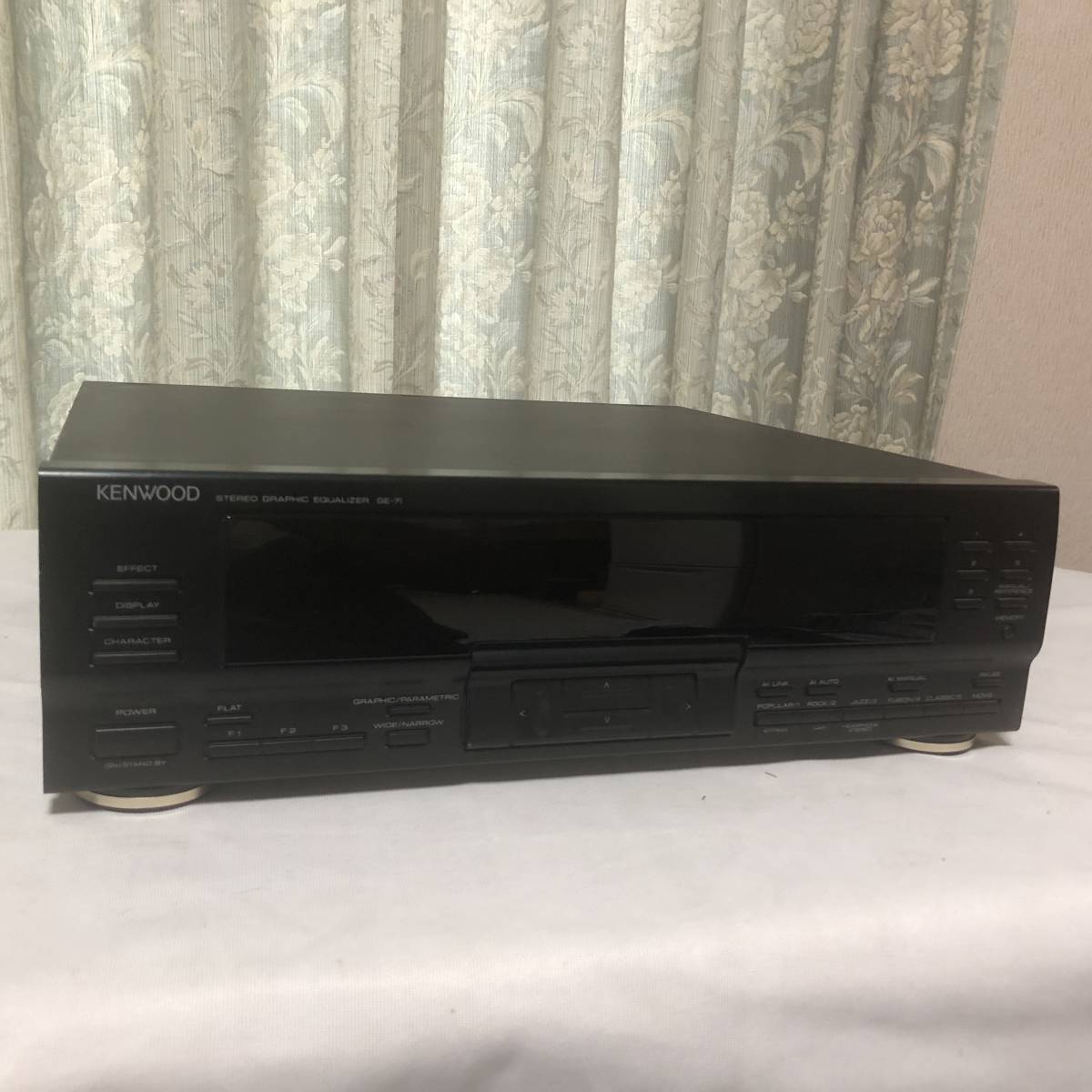 【全体的に状態が悪い】kenwood ケンウッド Ge 7i グラフィックイコライザー グライコ ステレオ ☆現状品☆の落札情報詳細