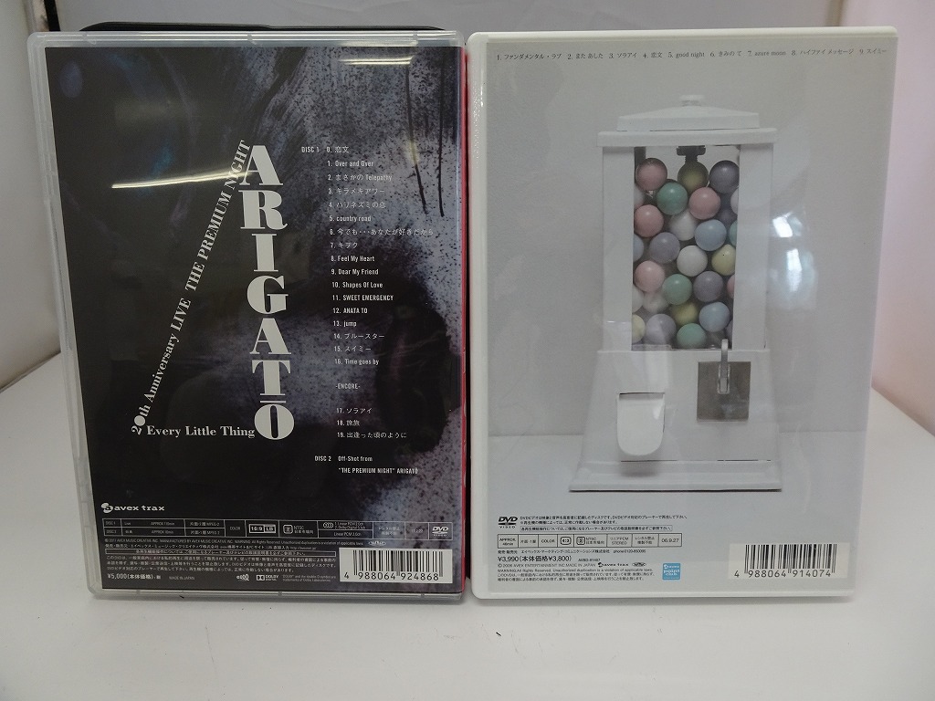【傷や汚れあり】SH467★DVD every little thing 2本セット THE VIDEO COMPILATION IV ...