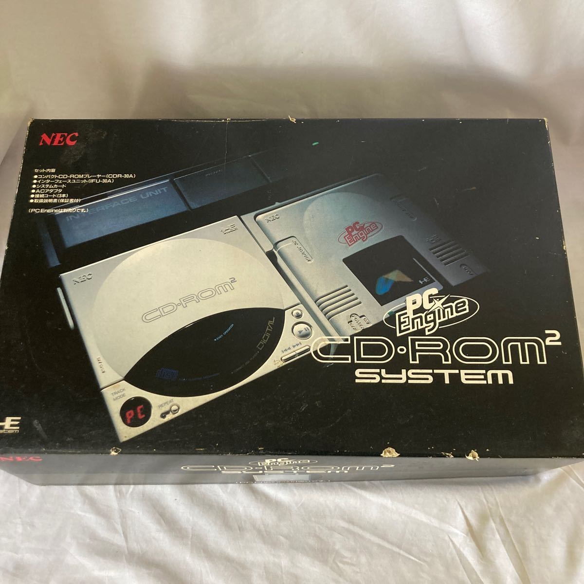 【やや傷や汚れあり】NEC PCエンジンCD-ROM2 システム IFU-30A 箱付き ジャンク品の落札情報詳細 - Yahoo ...