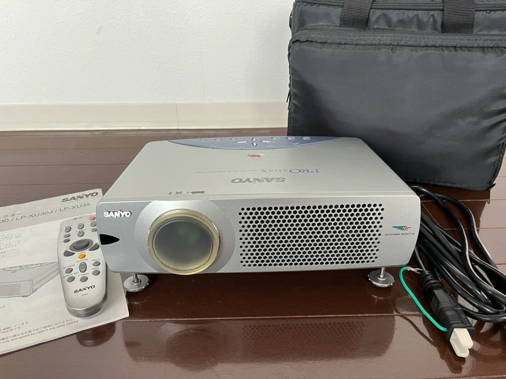 【目立った傷や汚れなし】SANYO 液晶プロジェクター LP-XU35の落札情報詳細 - Yahoo!オークション落札価格検索 オークフリー
