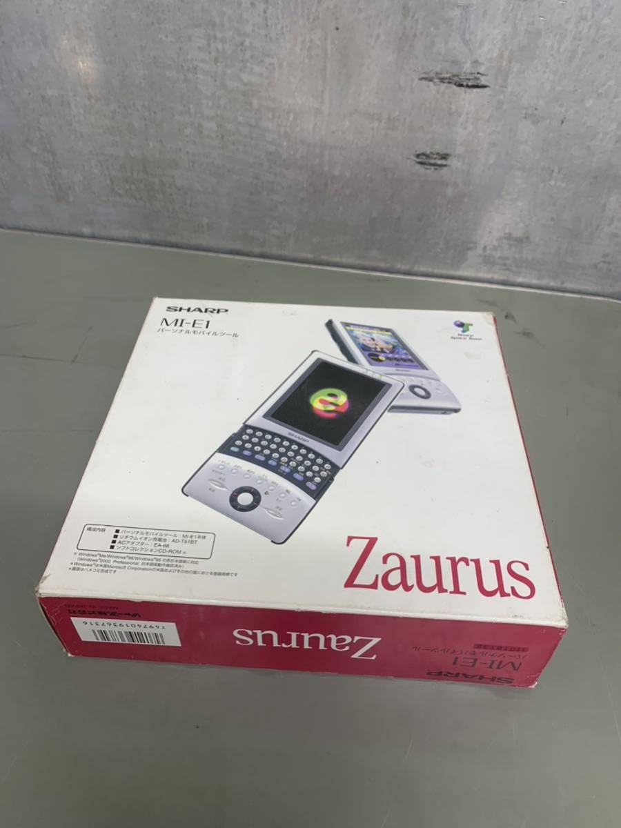 【未使用】1円〜 【未使用品】 SHARP Zaurus ザウルス MI-E1 シャープ 日本製 現状品の落札情報詳細 - ヤフオク落札価格検索 オークフリー