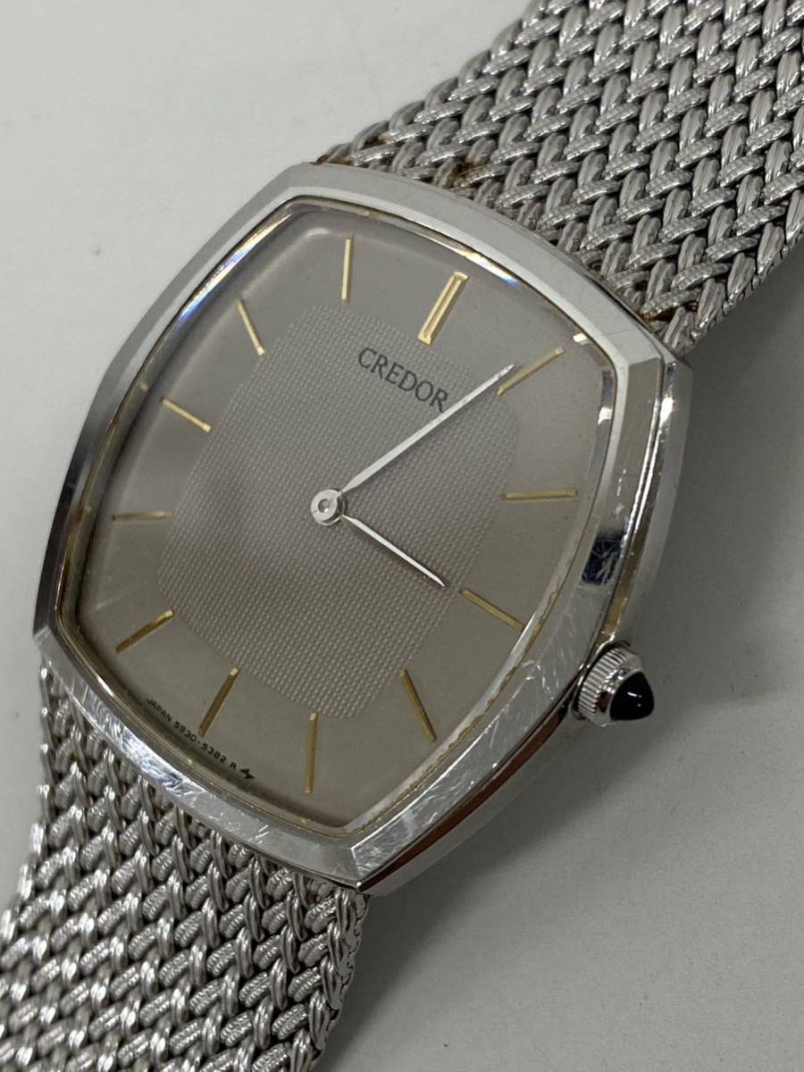 【傷や汚れあり】1円～SEIKO セイコー クレドール CREDOR 5930-5391 クオーツ 現状不動 SSモデルの落札情報詳細 ...