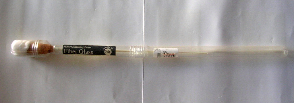 【未使用】【指揮棒】Music Conducting Baton Fiber Glass 240mm PICKBOY FT-120 ：ピック ...