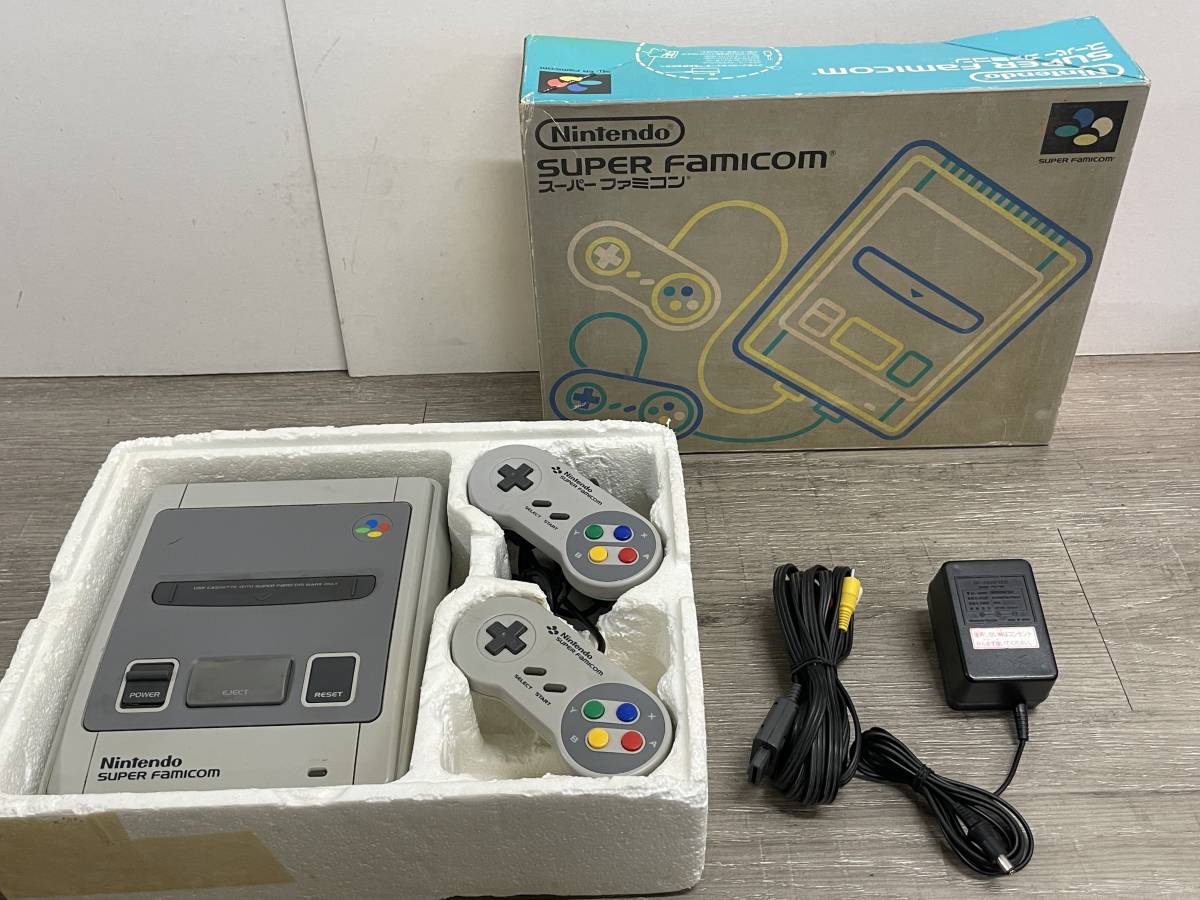 【傷や汚れあり】☆ SFC ☆ スーパーファミコン 本体 SHVC-001 動作品 ジャンク 現状販売 Nintendo SUPER FAMICOM ニンテンドー 任天堂 8889の落札情報 ...