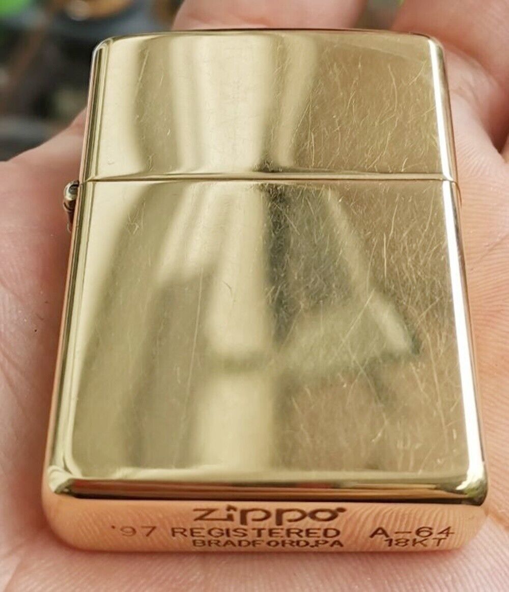 【やや傷や汚れあり】本物 ZIPPO 金無垢 18K Limited Edition Vintageの落札情報詳細 - ヤフオク落札価格検索 オークフリー