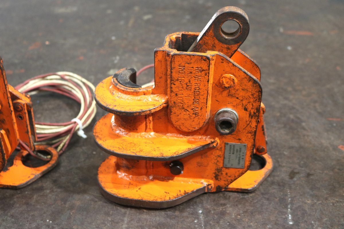 【傷や汚れあり】《3958》レンフロークランプ 4個セット 吊り具 1T D19~D41の落札情報詳細 - ヤフオク落札価格検索 オークフリー