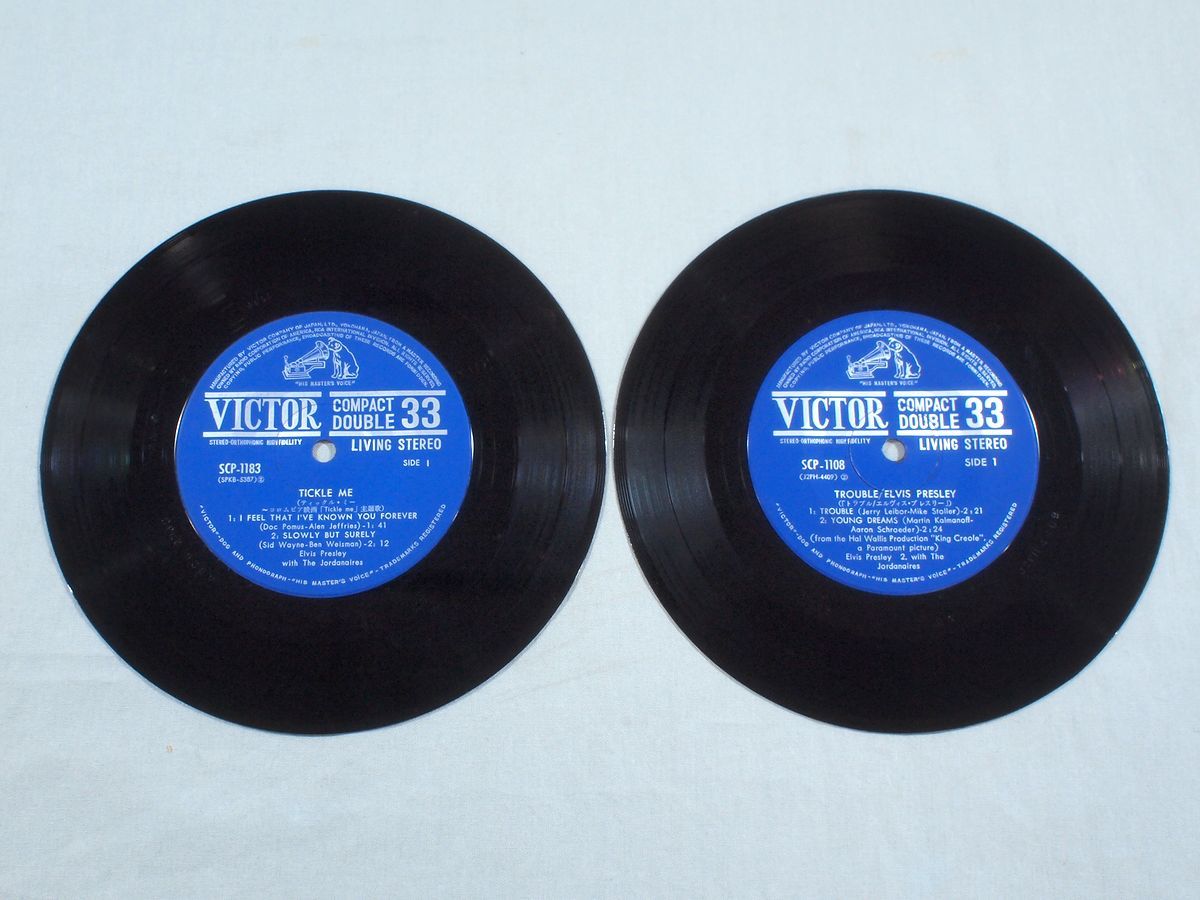 【傷や汚れあり】 EP レコード Elvis Presley エルヴィス・プレスリー いかすぜこの恋 SCP-1183/トラブル SCP ...