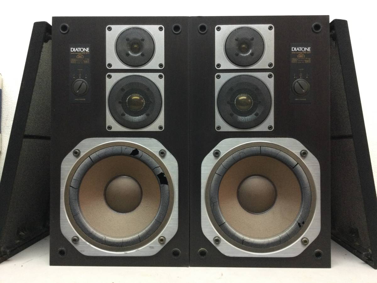 【傷や汚れあり】DIATONE ダイヤトーン DS-211 3way スピーカーペアの落札情報詳細 - ヤフオク落札価格検索 オークフリー