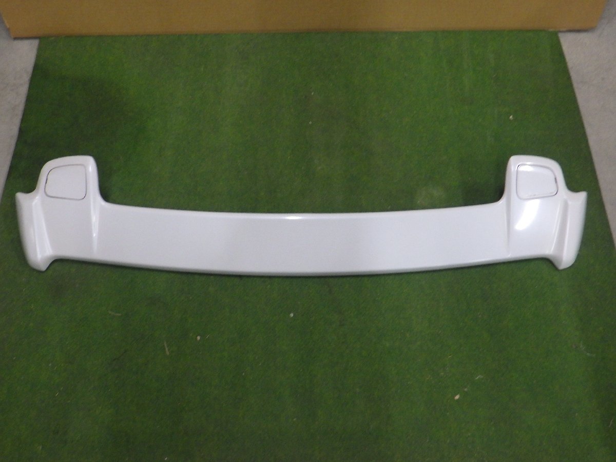 【やや傷や汚れあり】スバル RN1・RN2 ステラ☆平成22年☆バックドアスポイラー☆ウイング・エアロ☆41A パールホワイト☆Y9470 ...