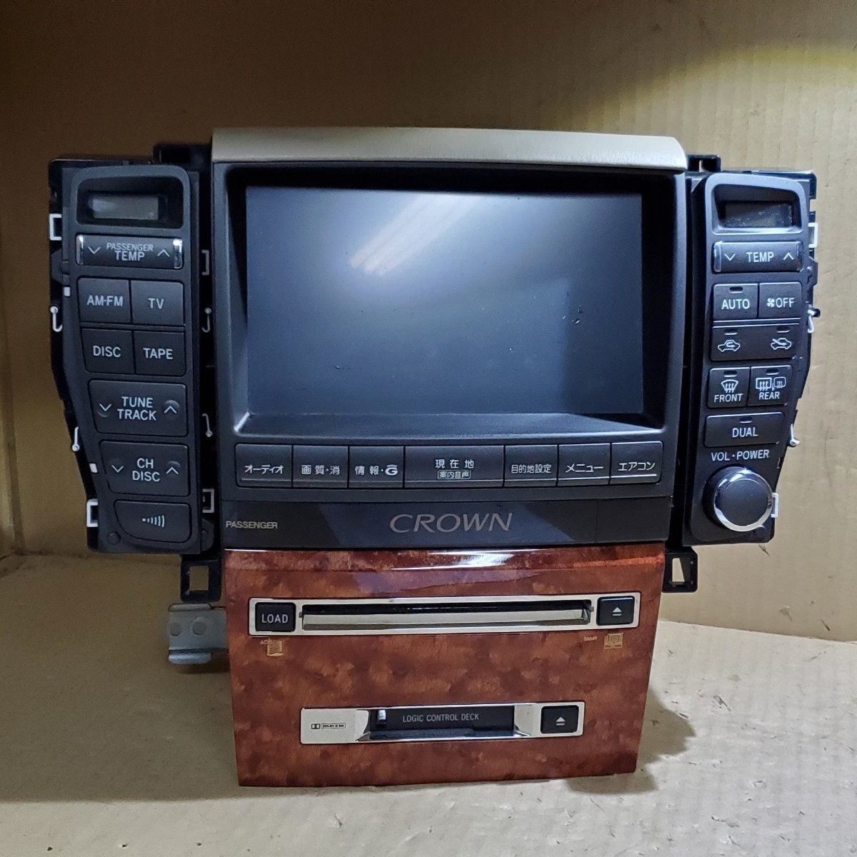 【傷や汚れあり】トヨタ クラウン ロイヤルサルーン Grs182 純正 マルチモニターの落札情報詳細 ヤフオク落札価格検索 オークフリー