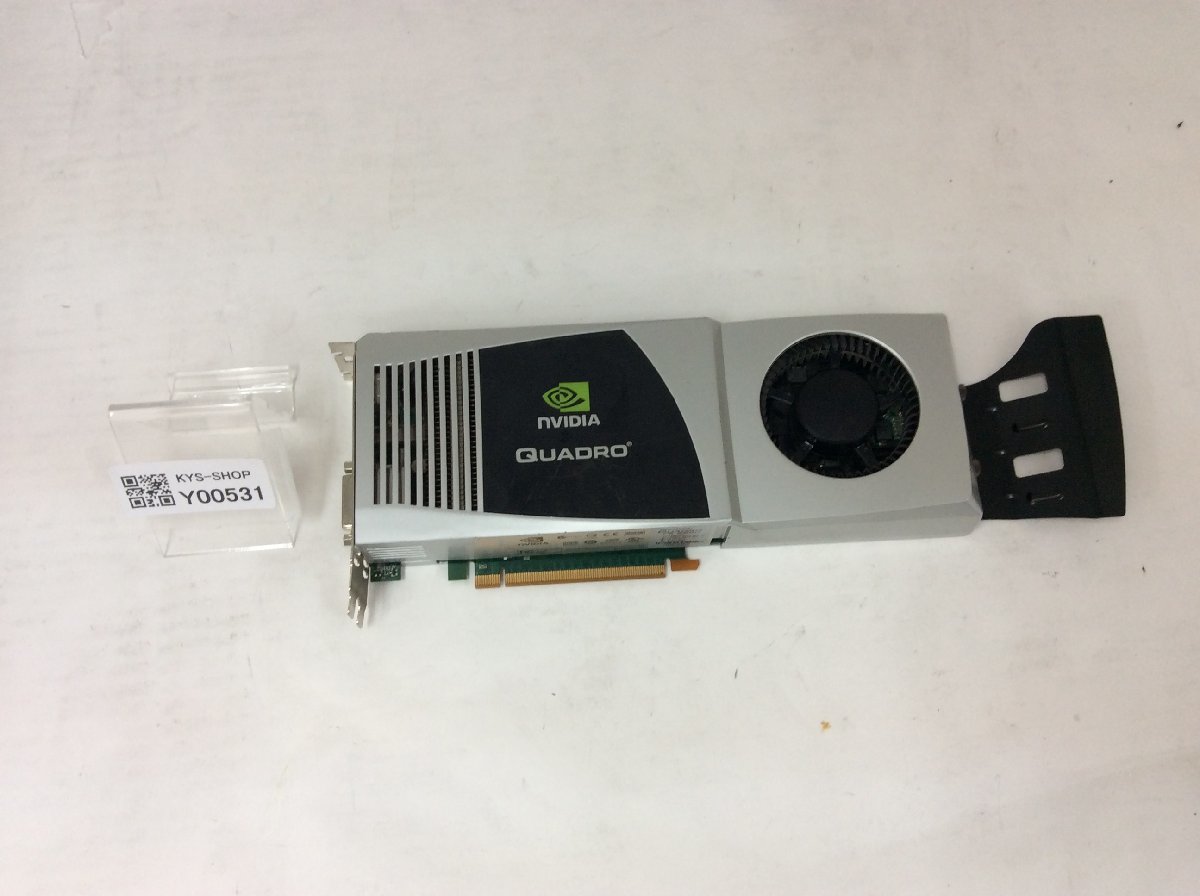 【やや傷や汚れあり】【1円スタート】NVIDIA QUADRO FX 5800/ 4GB /DVI-I x2、HDMI x1 ...