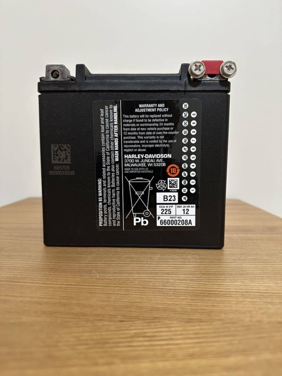 【未使用】新品 未使用 ハーレーダビッドソン 純正バッテリー 66000208A AGMバッテリー ハーレー スポーツスター ストリート RH ...