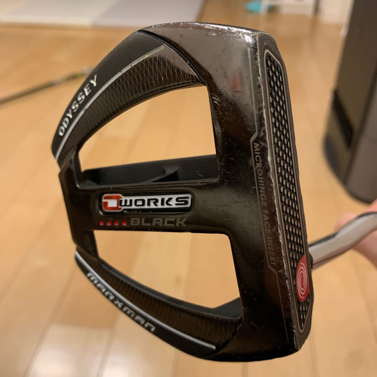 【やや傷や汚れあり】【100円スタート】オデッセイ Odyssey パター O Works パター 2018年モデル Black