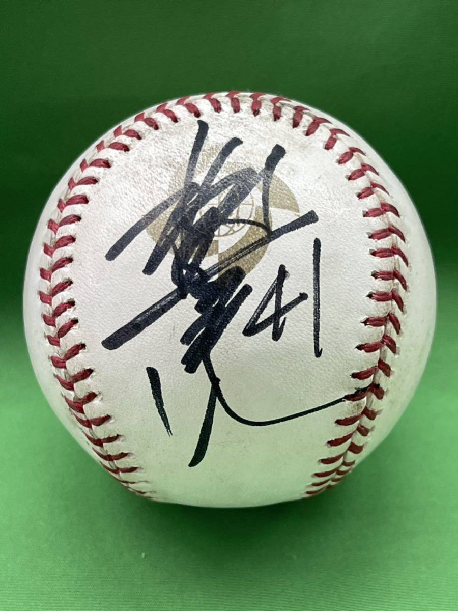【傷や汚れあり】WBC 侍ジャパン 稲葉篤紀 ＃41 直筆サイン入り ボール 2013 【21】の落札情報詳細 - Yahoo!オークション落札価格検索 オークフリー