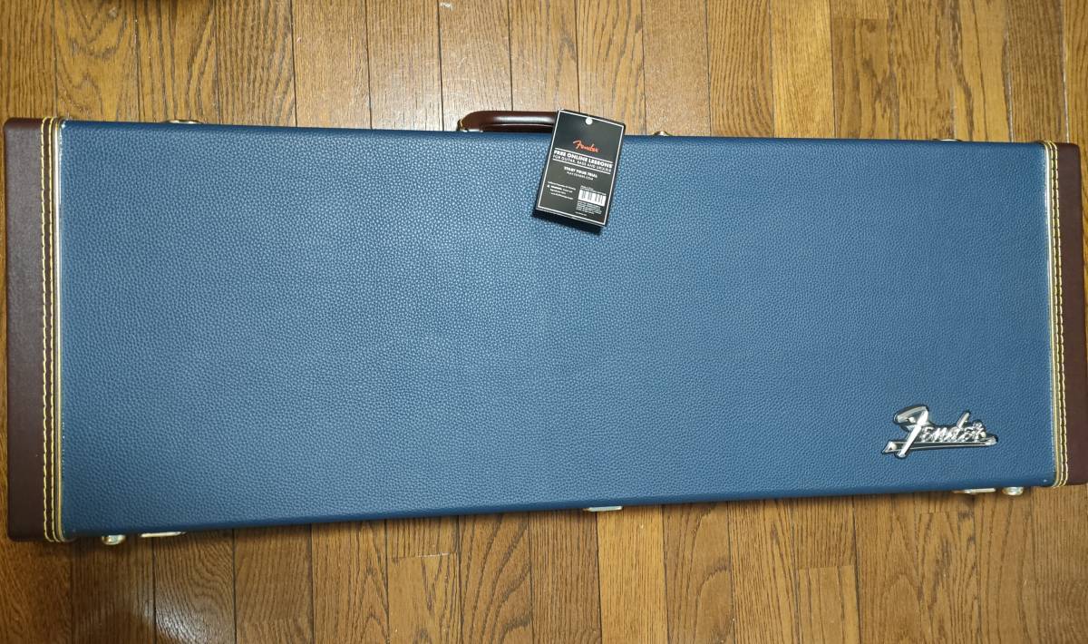 【未使用】Fender Classic Series Wood Case Stratocaster/Telecaster Navy Blue ...