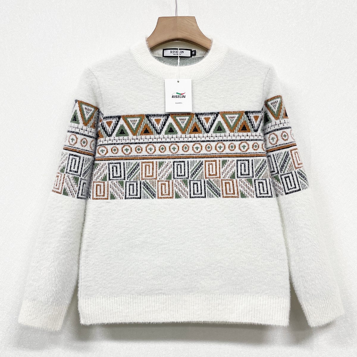 【未使用】最高峰ヨーロッパ製※定価5万 ブルガリア発※RISELIN セーター ニット ミンク/カシミヤ混 快適 防寒 柔らかい お洒落 秋冬 M/46サイズの落札情報詳細 - ヤフオク落札 ...