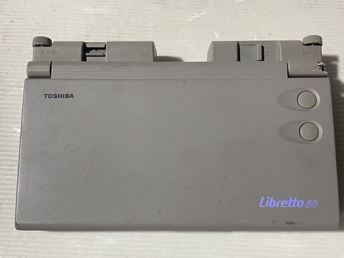 【全体的に状態が悪い】筐体破損 東芝 PC Libretto 50 動作未確認 ジャンク011の落札情報詳細 - Yahoo!オークション落札 ...