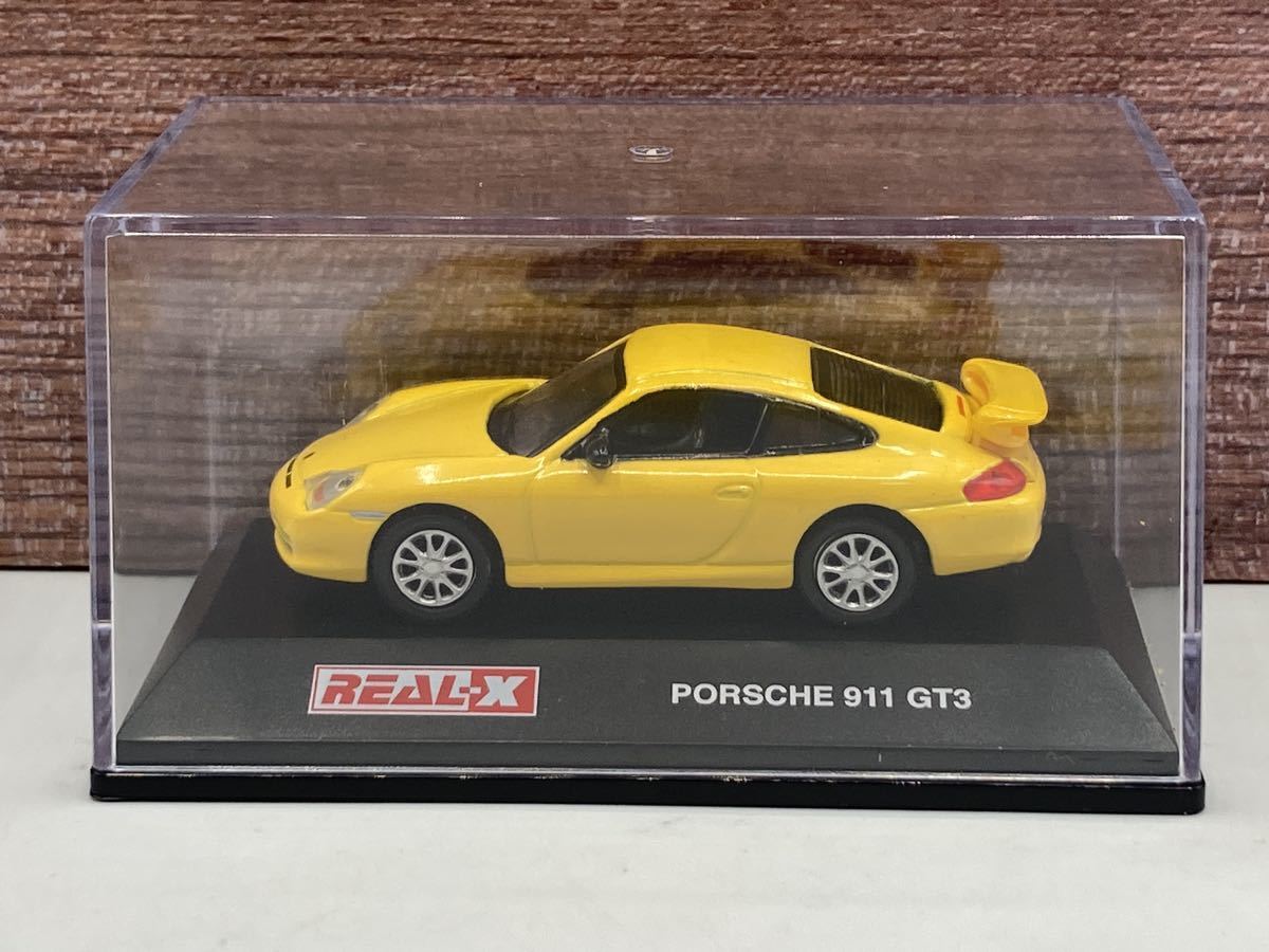 【やや傷や汚れあり】即決有★REAL-X 1/72 ポルシェ PORSCHE 911 GT3 イエロー 黄★ミニカーの落札情報詳細 ...