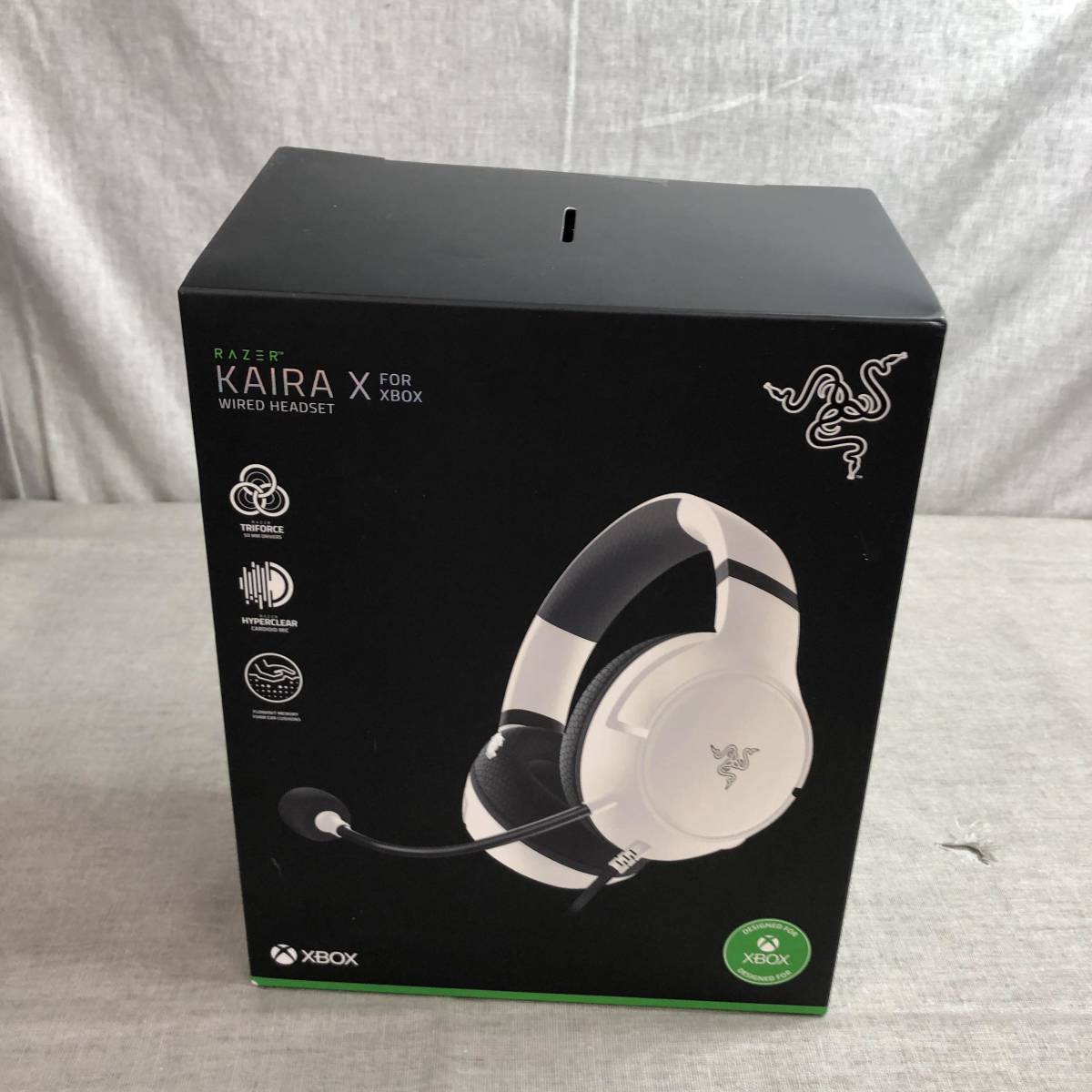 【未使用に近い】razer Kaira X For Xbox ゲーミングヘッドセット Xbox Series X S 用 ヘッドセット