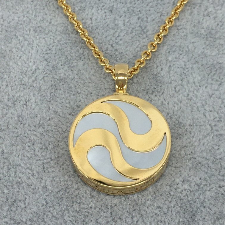 【やや傷や汚れあり】BVLGARI ブルガリ K18YG オプティカル ネックレス 750刻印 総重量54.4g 箱付き【CABB4001】の落札情報詳細 - Yahoo!オークション落札価格 ...