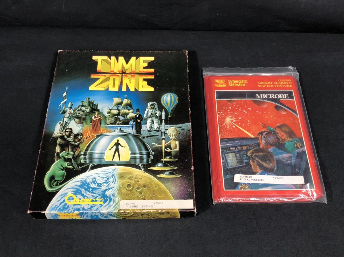 【傷や汚れあり】1/9a19 PCゲーム ジャンク TIME ZONE MICROBE THE MASK OF THE SUN ゲーム ソフト ...