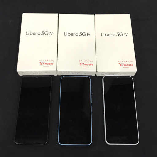 【全体的に状態が悪い】1円 ワイモバイル Libero 5G IV A302ZT ホワイト ブルー ブラック スマホ 3点セット 利用制限〇 SIMロック解除済の落札情報詳細 - ヤフオク落札 ...