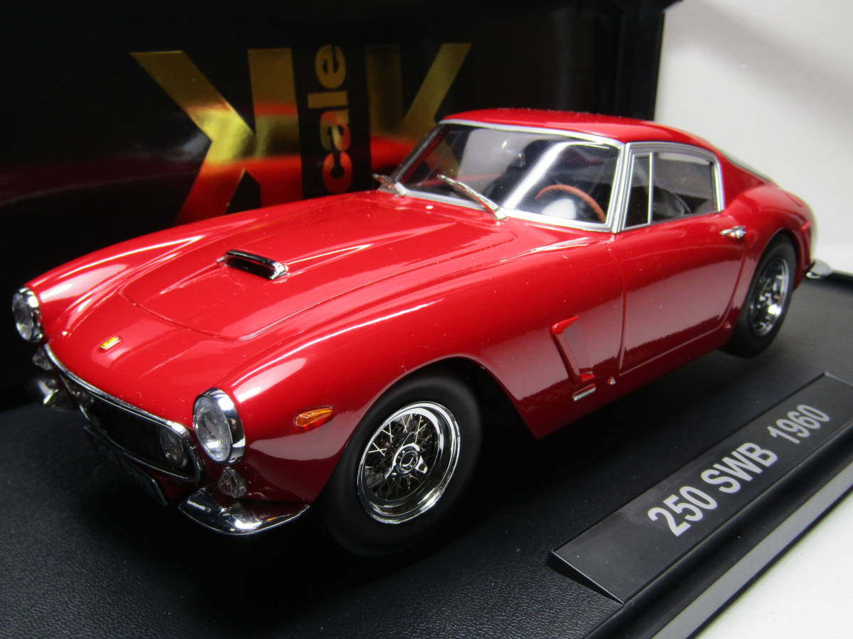 【未使用に近い】KKスケール KKscale Ferrari 250 GT 1/18 Berlinetta SWB フェラーリ 250GT ...