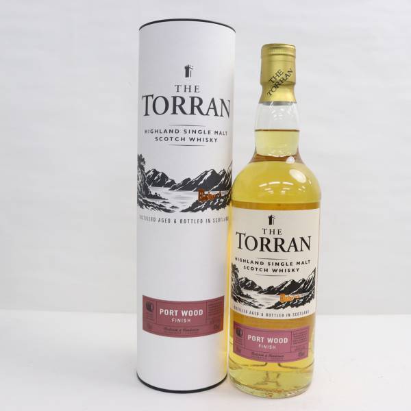 【目立った傷や汚れなし】THE TORRAN（ザ トラン）シングルモルト ポートカスク フィニッシュ 40％ 700ml X24B010108 ...