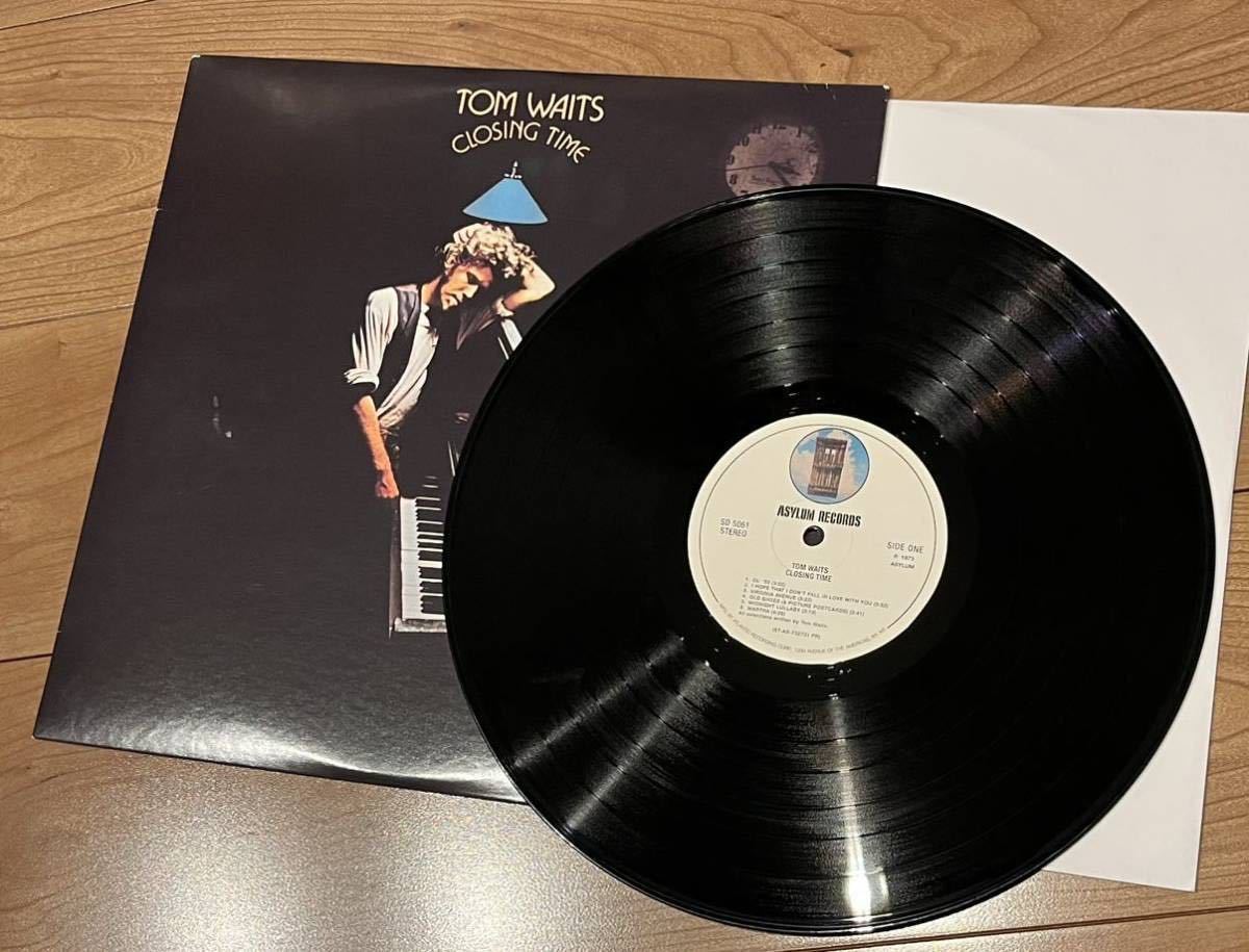 【やや傷や汚れあり】TOM WAITS / CLOSING TIME トム・ウェイツ/ クロージング・タイム 180g 重量盤 / LP ...
