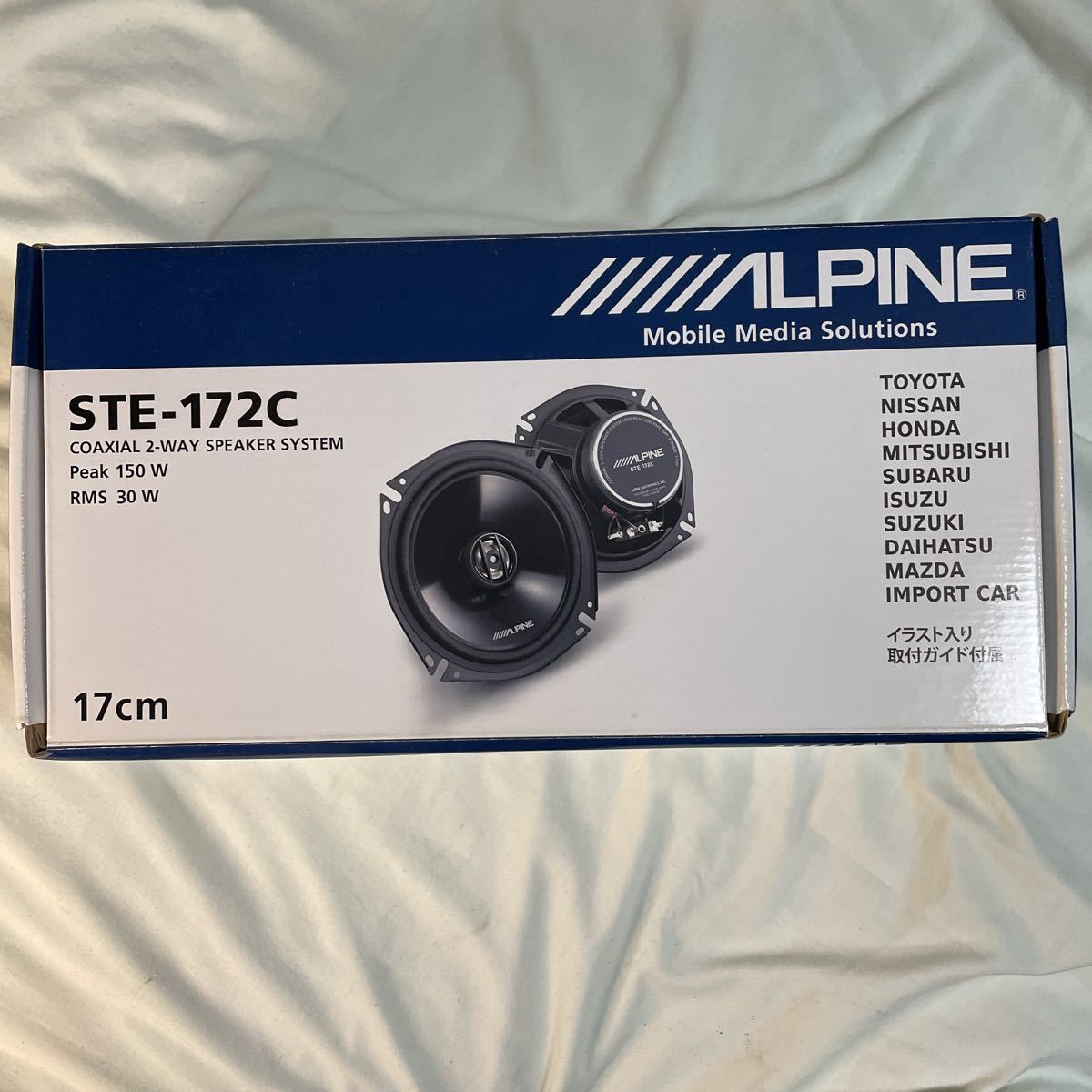 【やや傷や汚れあり】★送料無料 スピーカー アルパイン(ALPINE)STE-172C★の落札情報詳細 - ヤフオク落札価格検索 オークフリー