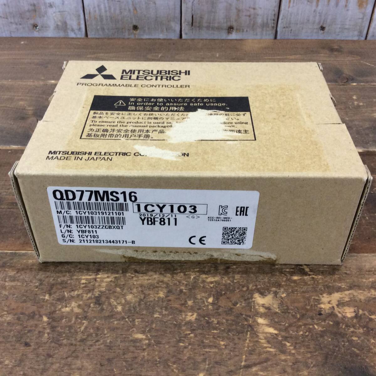 【未使用】【TH-1578】未使用品 MITSUBISHI 三菱電機 MELSEC-Q シンプルモーションユニット QD77MS16 2019 ...
