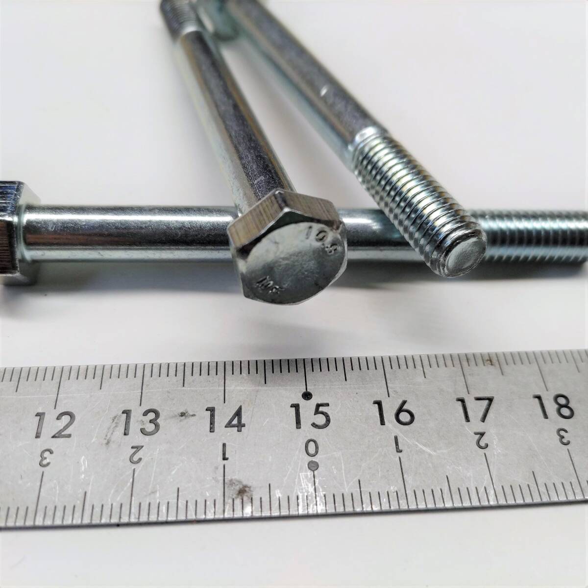 【未使用に近い】N-057 六角ボルト 半ネジ M8×80 P1.25 三価ホワイト 強度10.9 20本の落札情報詳細 - Yahoo!オークション落札価格検索 オークフリー