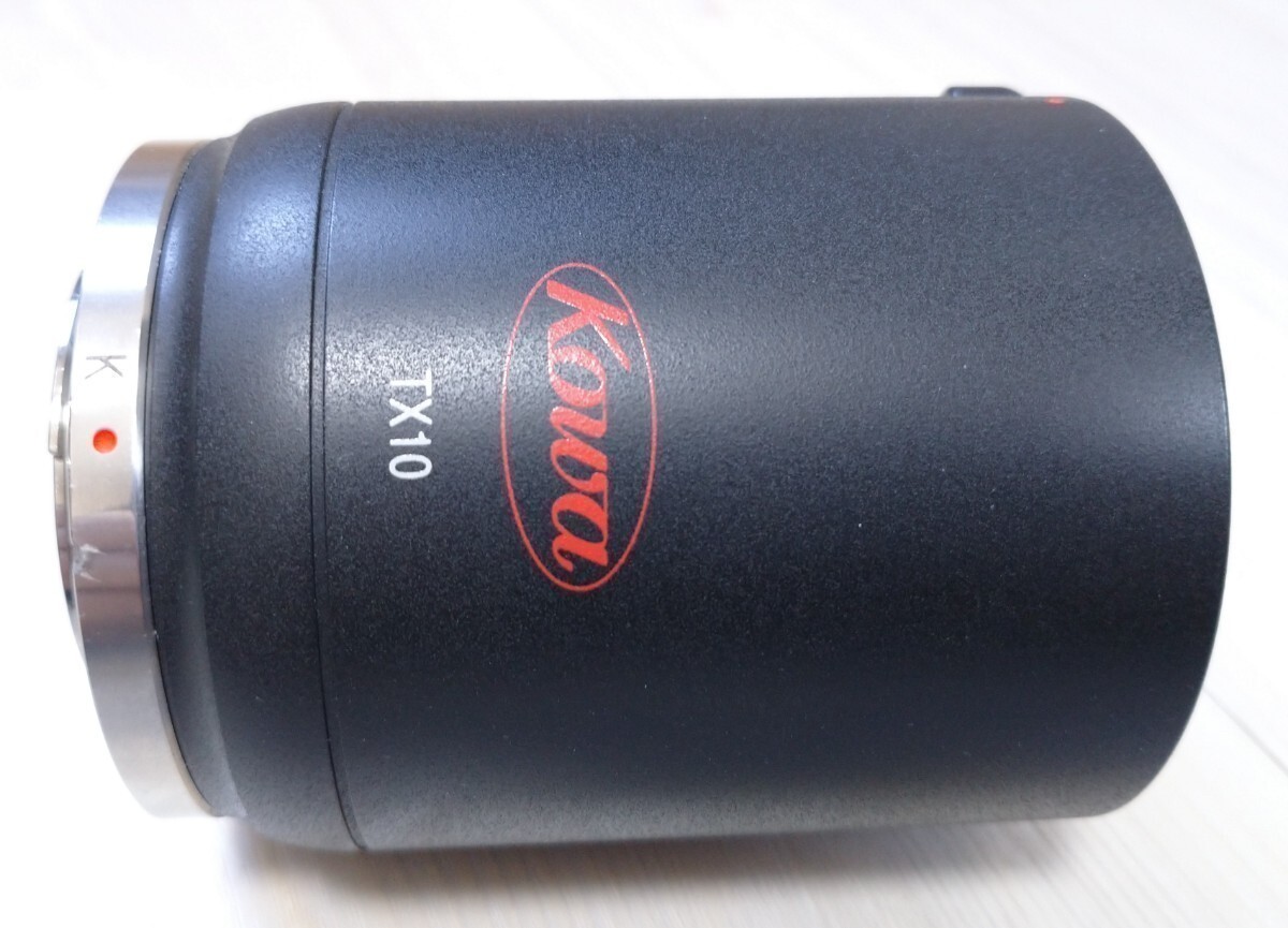 【やや傷や汚れあり】KOWA TX10-K Mount Adapter For Kowa Prominar 500mm F5.6 FL & Pentax K Mount Cameras K-1 ...