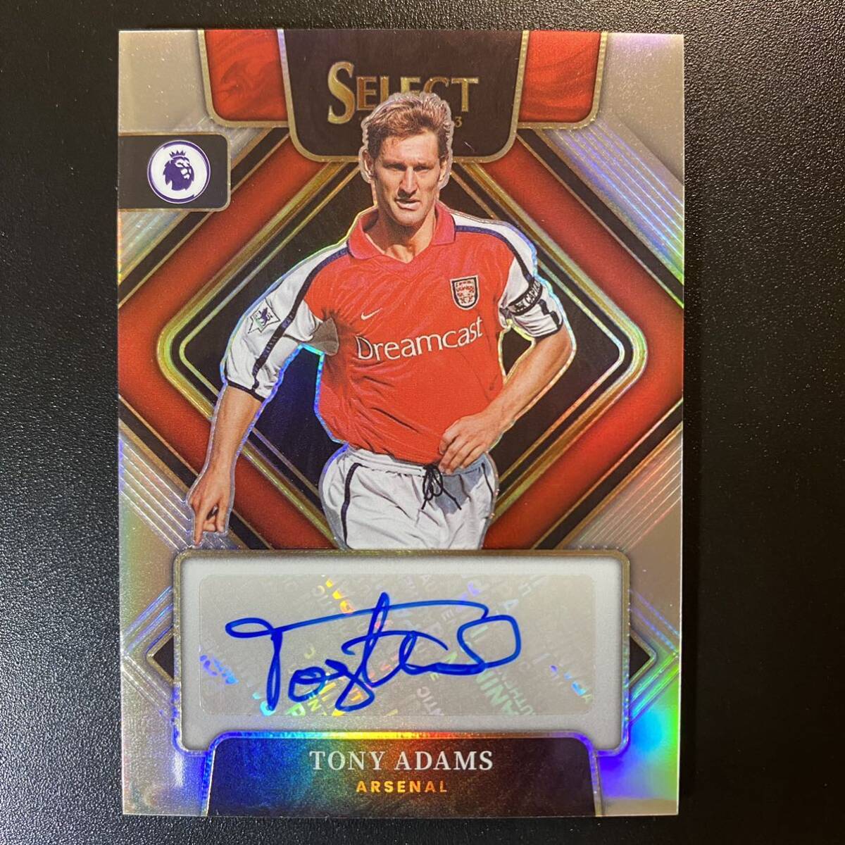 【目立った傷や汚れなし】2022-23 Panini Select Tony Adams Auto Silver Prizm ...