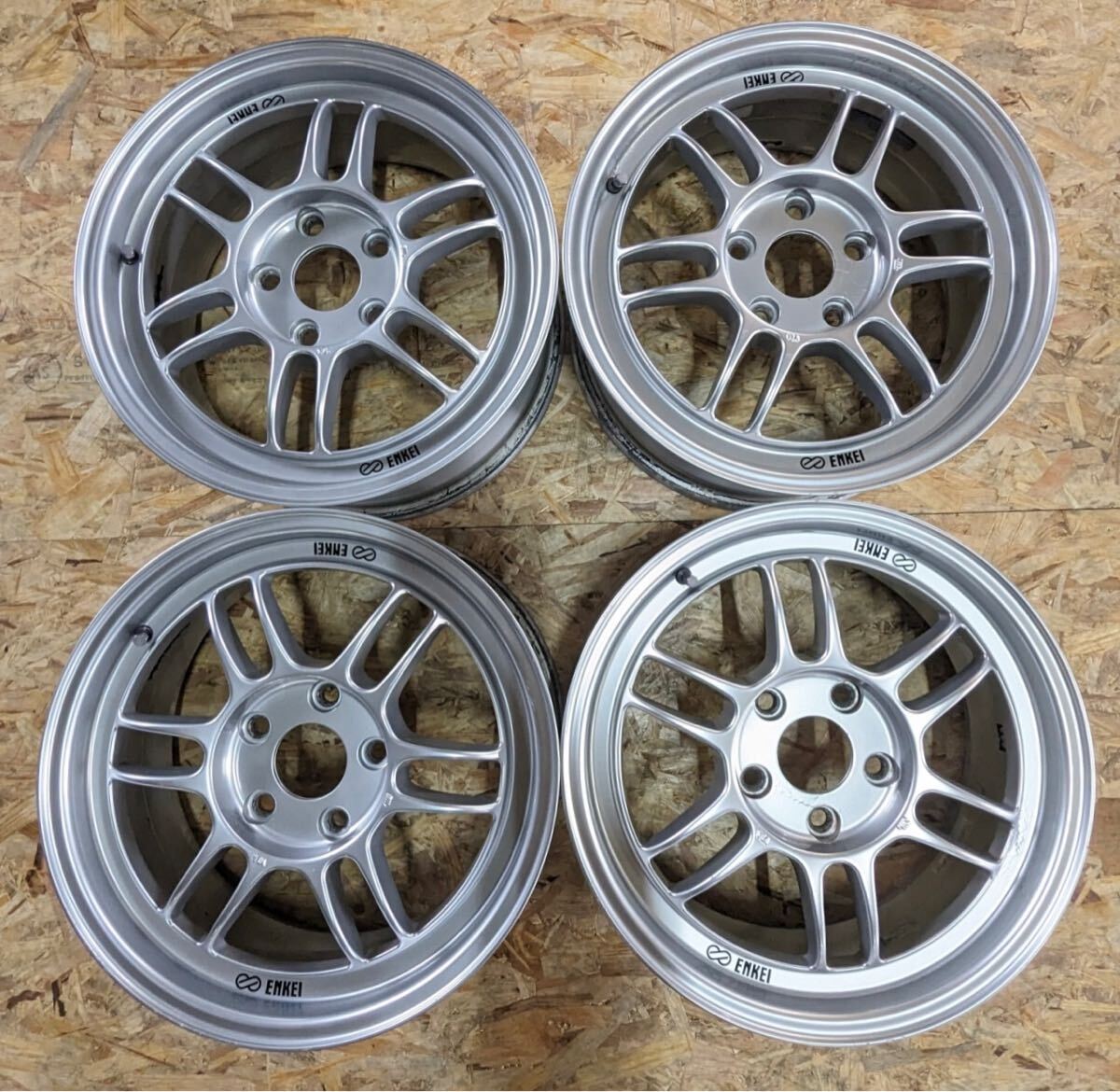 【やや傷や汚れあり】【希少！】ENKEI エンケイ RPF1 16インチ 7J＋43 PCD114.3 5穴 5H シルビア シビック インテグラ スイフトスポーツEK9 DC2の落札情報詳細 ...