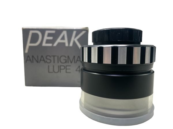 【目立った傷や汚れなし】美品 PEAK ANASTIGMAT LUPE 4x JAPAN アナスチグマット・ルーペ 4倍 ピークの落札情報詳細 ...