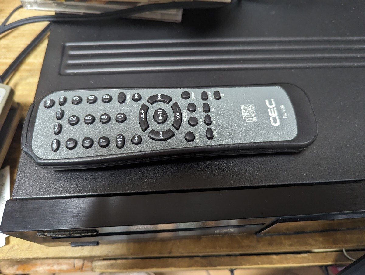 【傷や汚れあり】C.E.C RU-208 リモコン CDプレーヤー用 CECの落札情報詳細 - Yahoo!オークション落札価格検索 オークフリー