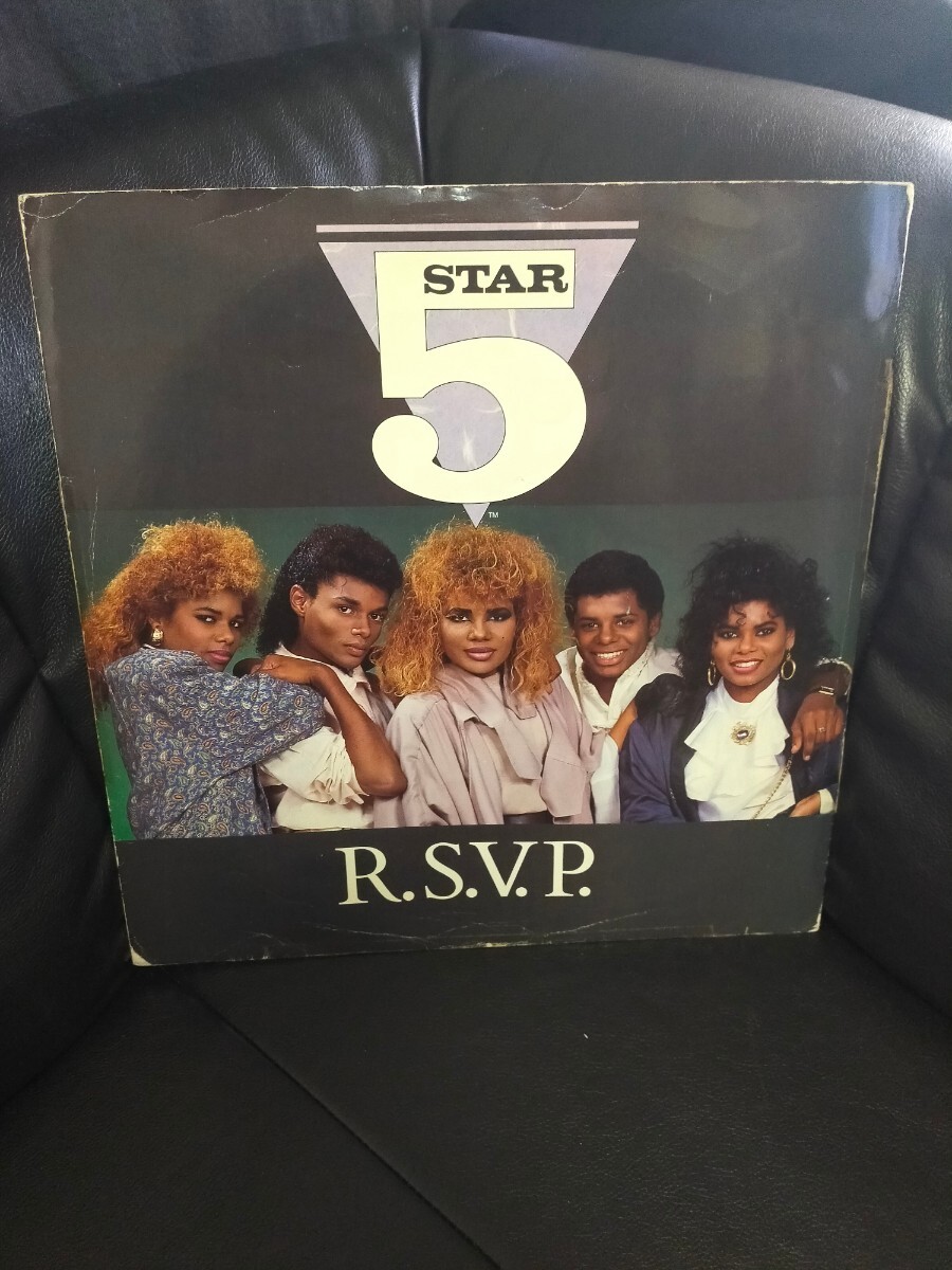 【やや傷や汚れあり】5 STAR - R.S.V.P.【12inch】1985' UK盤 / B2-PURE ENERGYのLOVE GAME ...