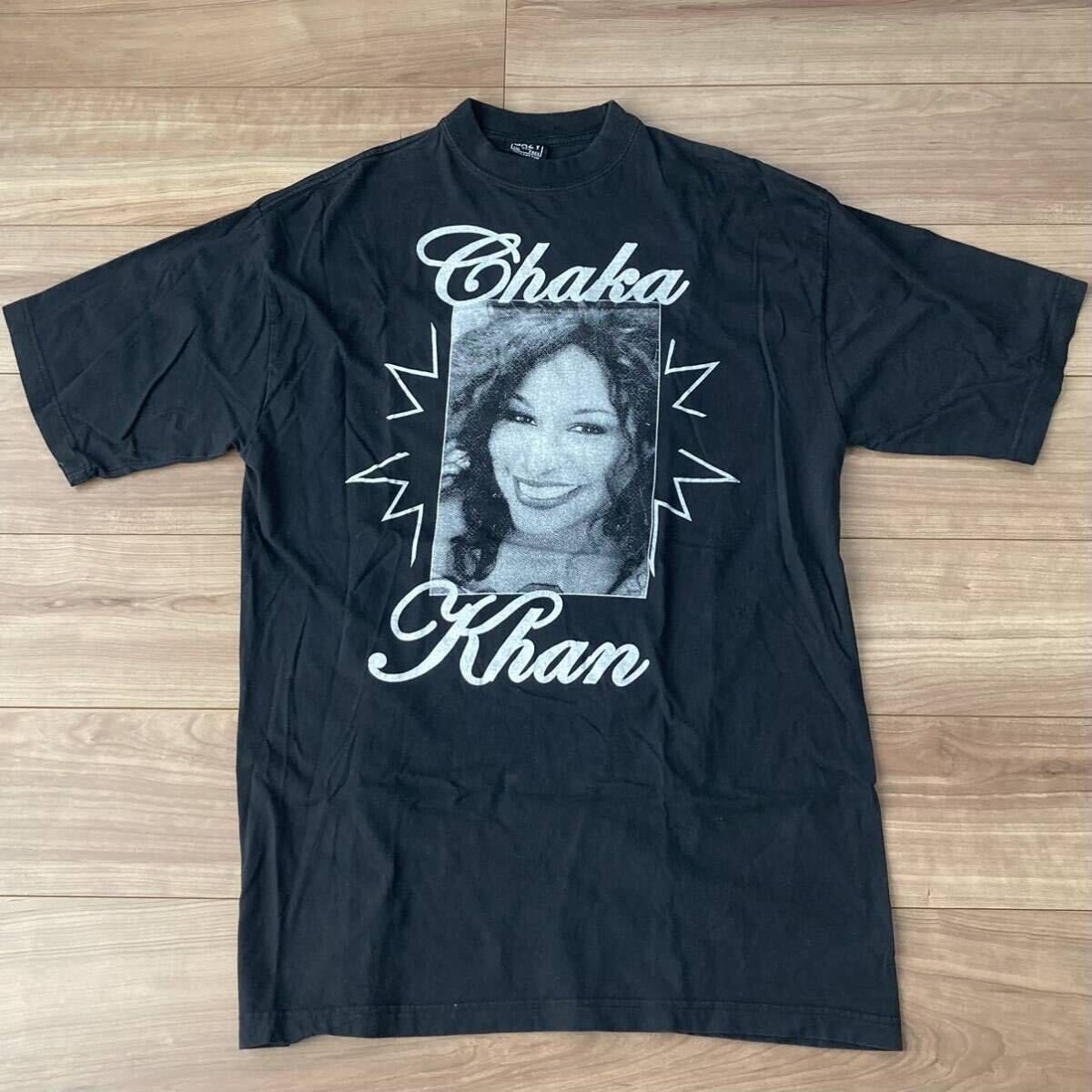 【やや傷や汚れあり】CHAKA KHAN 90s 00s vintage tee shirt ヴィンテージ チャカカーン R&B ...