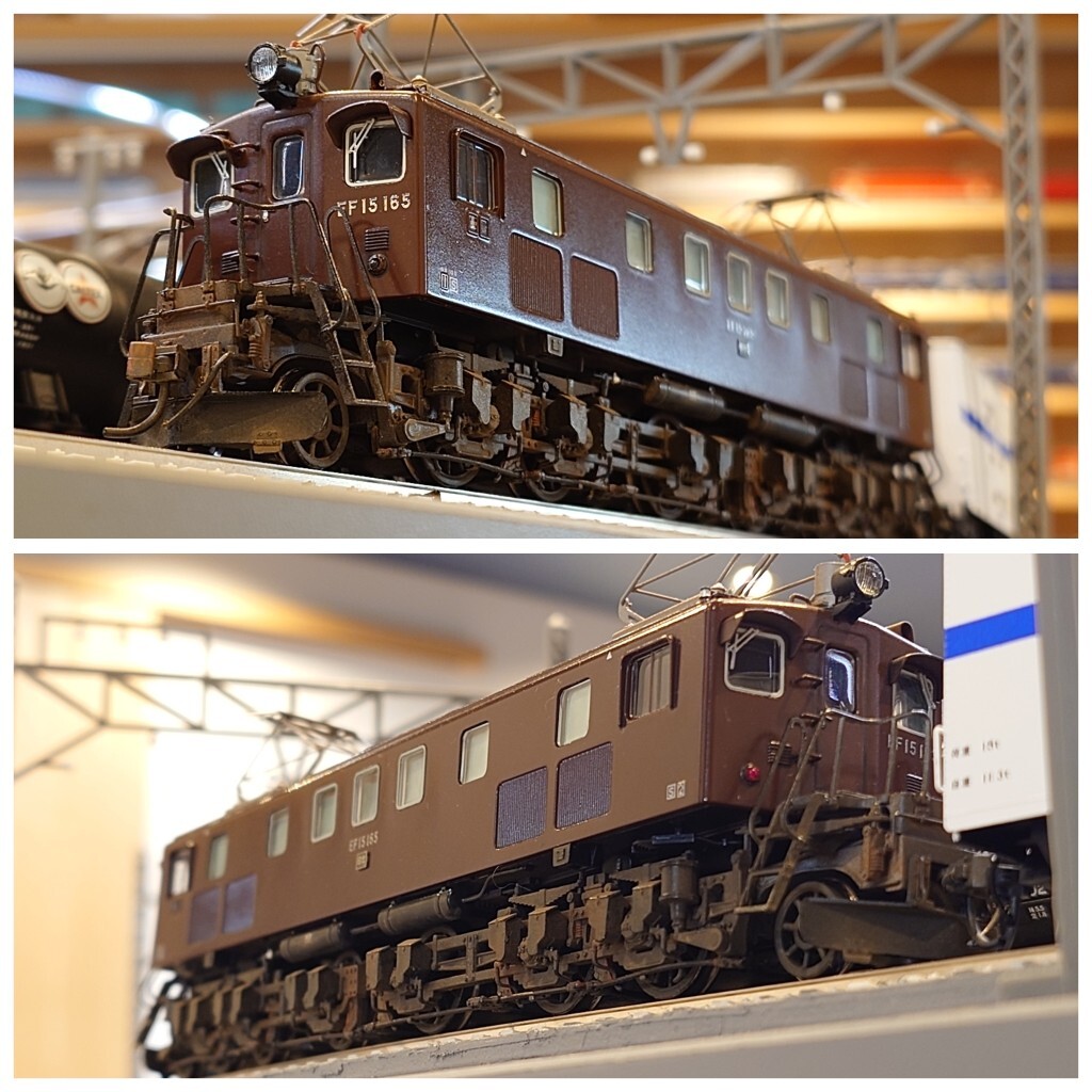 【目立った傷や汚れなし】“シリーズ激仕業” 天賞堂 EF15（NO.52003）最終タイプ カスタマイズ EF15-165「髙二」1円スタートの落札情報詳細 - Yahoo!オークション落札 ...