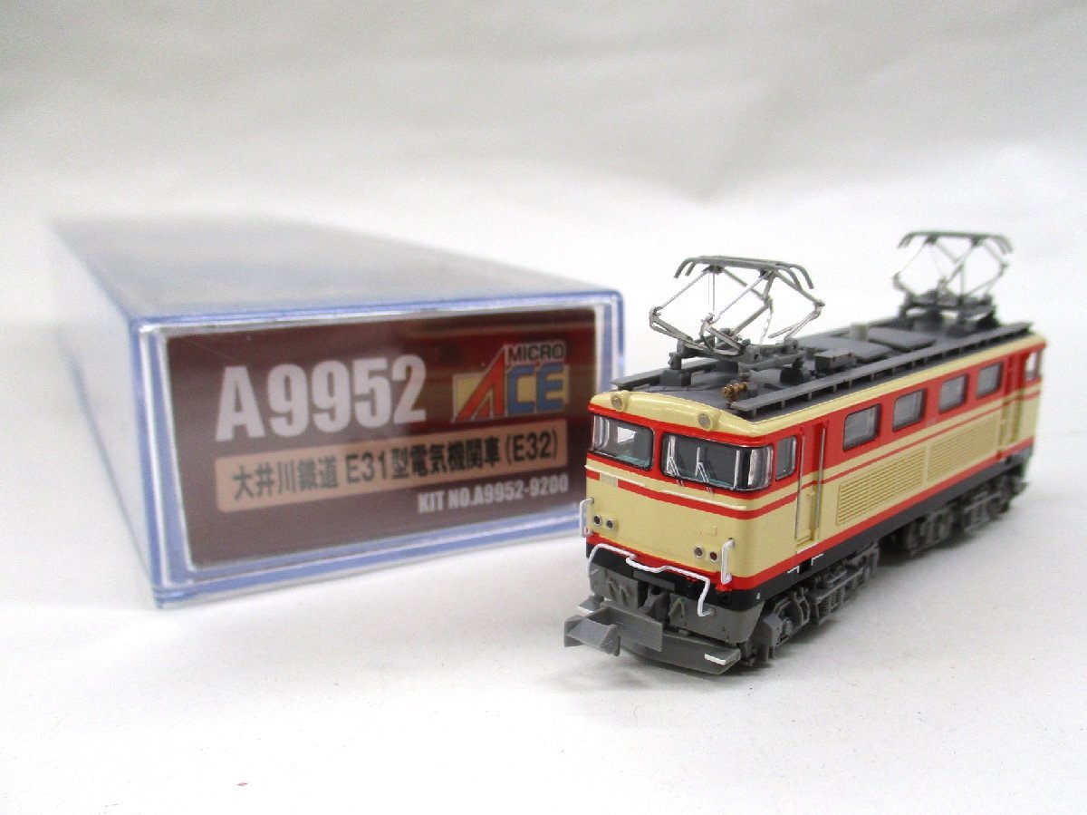 【やや傷や汚れあり】マイクロエース A9952 大井川鐡道 E31型電気機関車(E32)【ジャンク】krn020504の落札情報詳細 - ヤフオク落札価格検索 オークフリー
